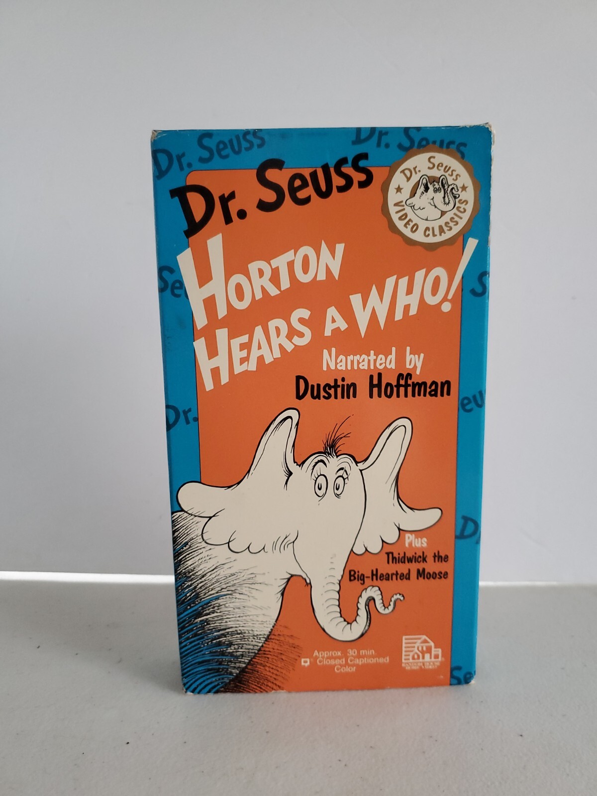 DR. SEUSS ~ HORTON HEARS A WHO! VHS NARRATED BY DUSTIN HOFFMAN | eBay
