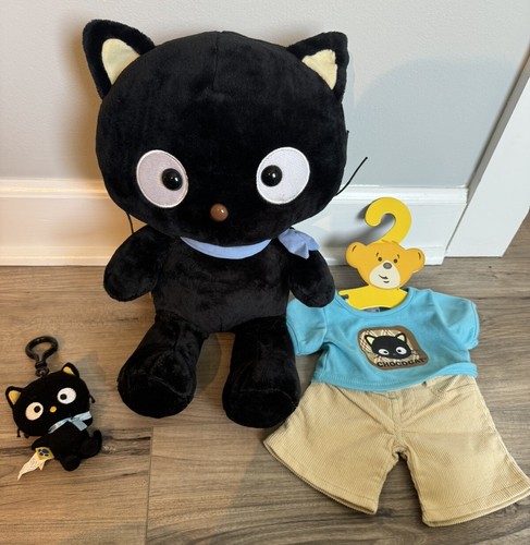 Chococat Rare 2010 Sanrio Plush Build A Bear, Matching Outfit, & Plush ...