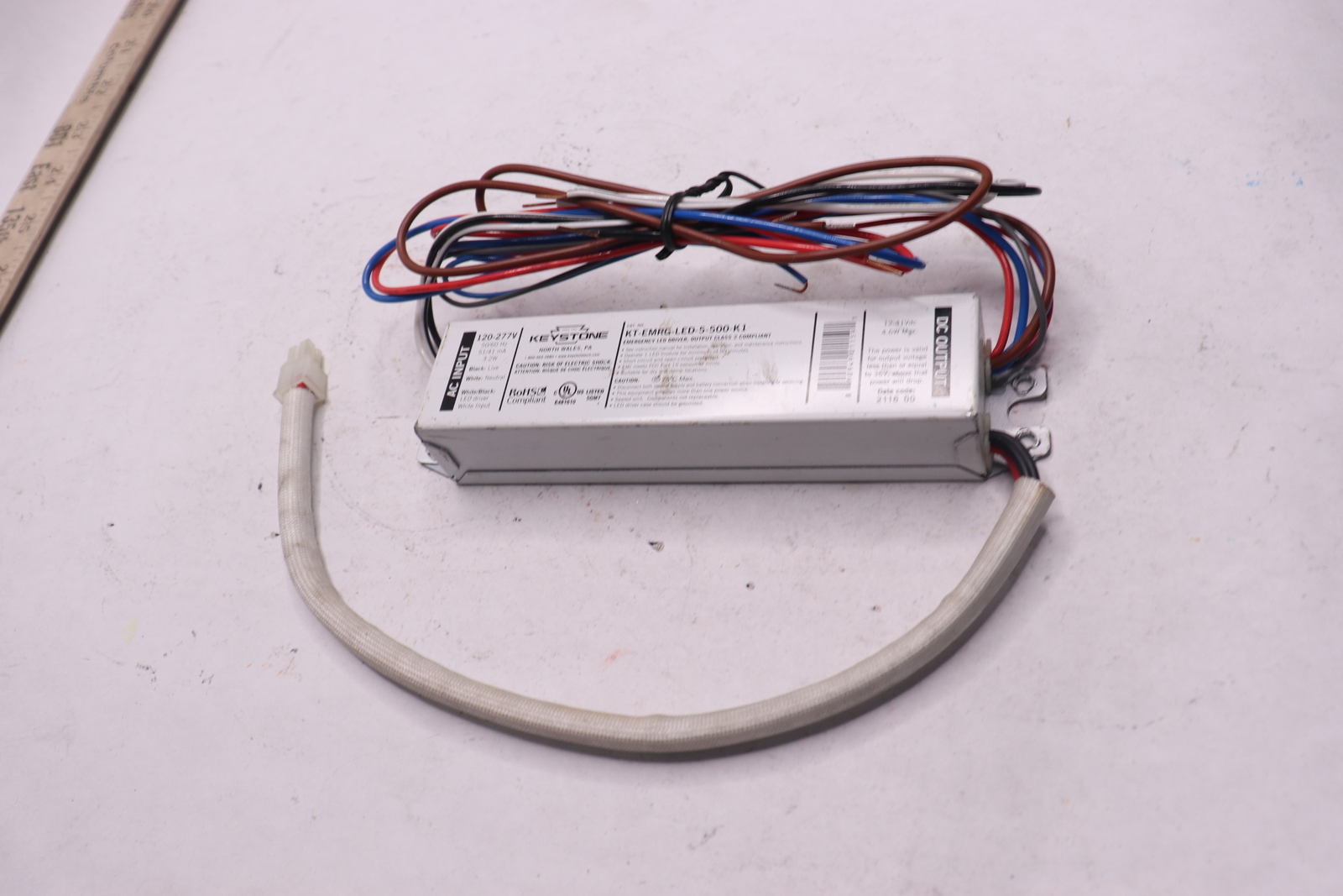 Keystone LED Emergency Backup Kit 500 Lumens 5 Watt 120-277V ...