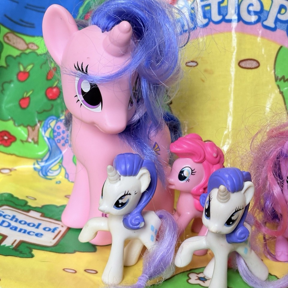 My Little Pony G4 Mixed Flawed Bait Brushable Figures Bundle | eBay UK
