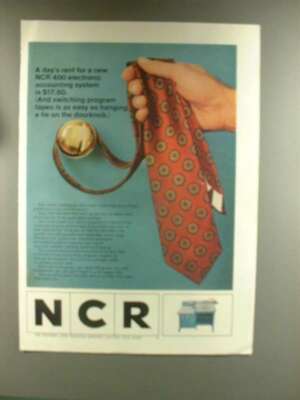 1967 NCR 400 Electronic Accounting System Computer Ad - Day's Rent | eBay