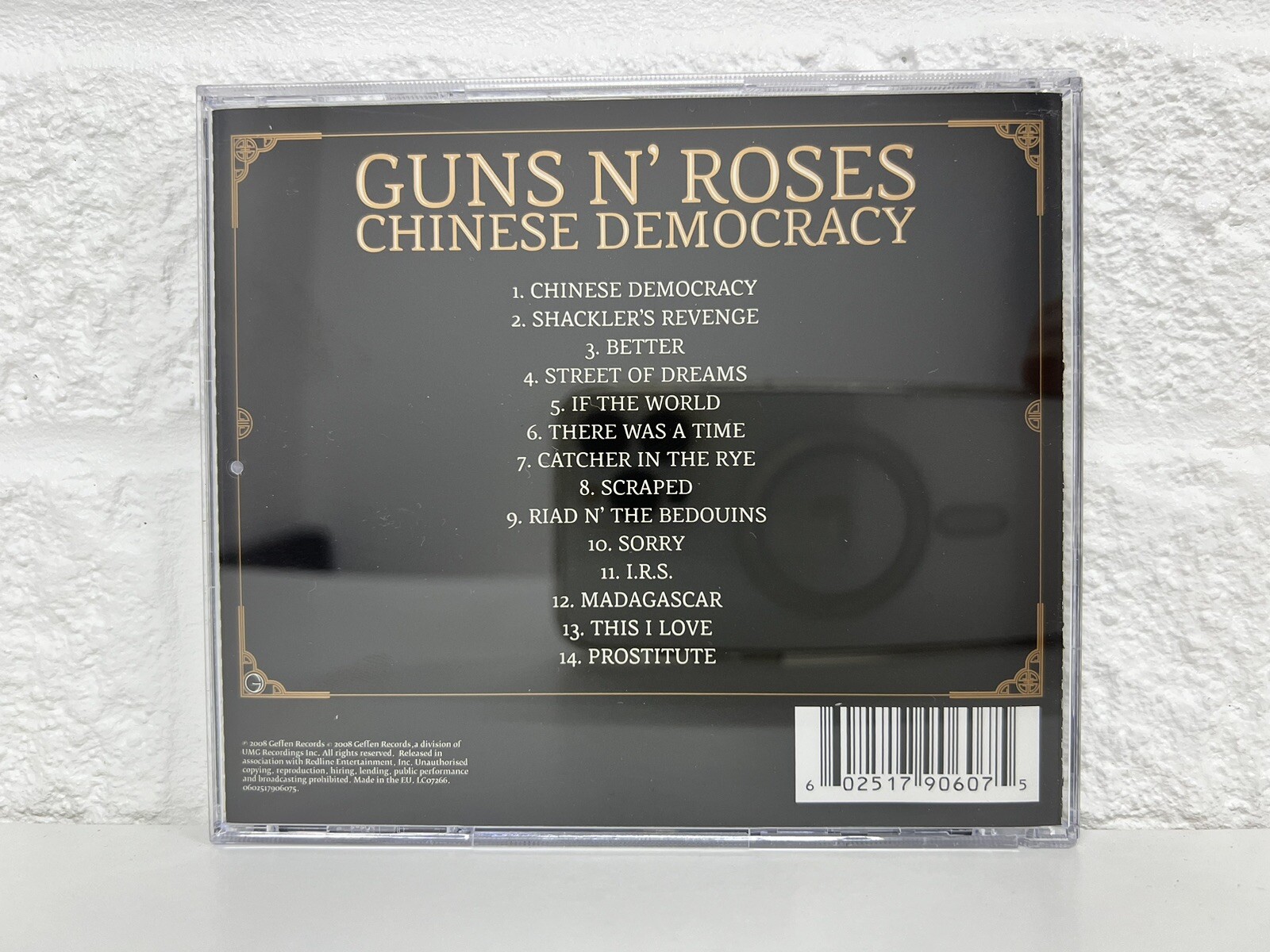 Guns N Roses CD Collection Album Chinese Democracy Genre Hard Rock Gift ...