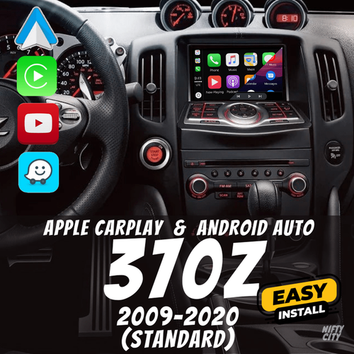 For Nissan 370Z 2009-2020 Apple CarPlay & Android Auto OEM-Integration ...