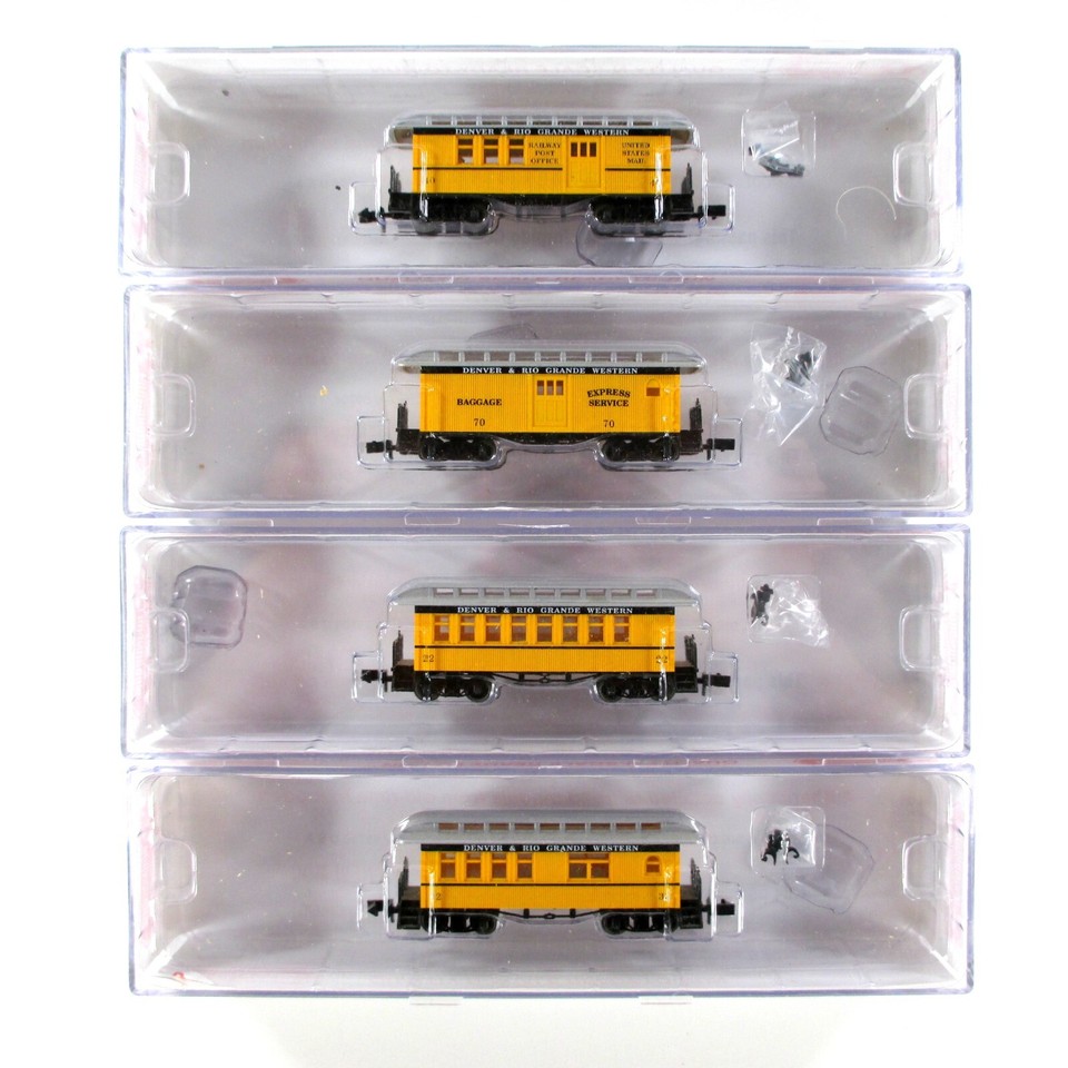 N Scale ***DENVER RIO GRANDE WESTERN SILVERTON*** Overton Set ...