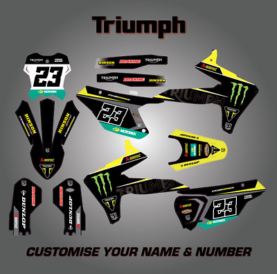 Triumph TF 250cc X 2024 2025 Custom Motocross MX Graphics | eBay