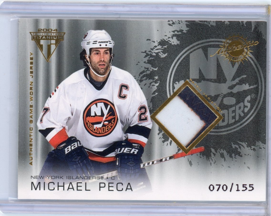 2003-04 Titanium Patches #168 Michael Peca 070/155 *S6346 | eBay
