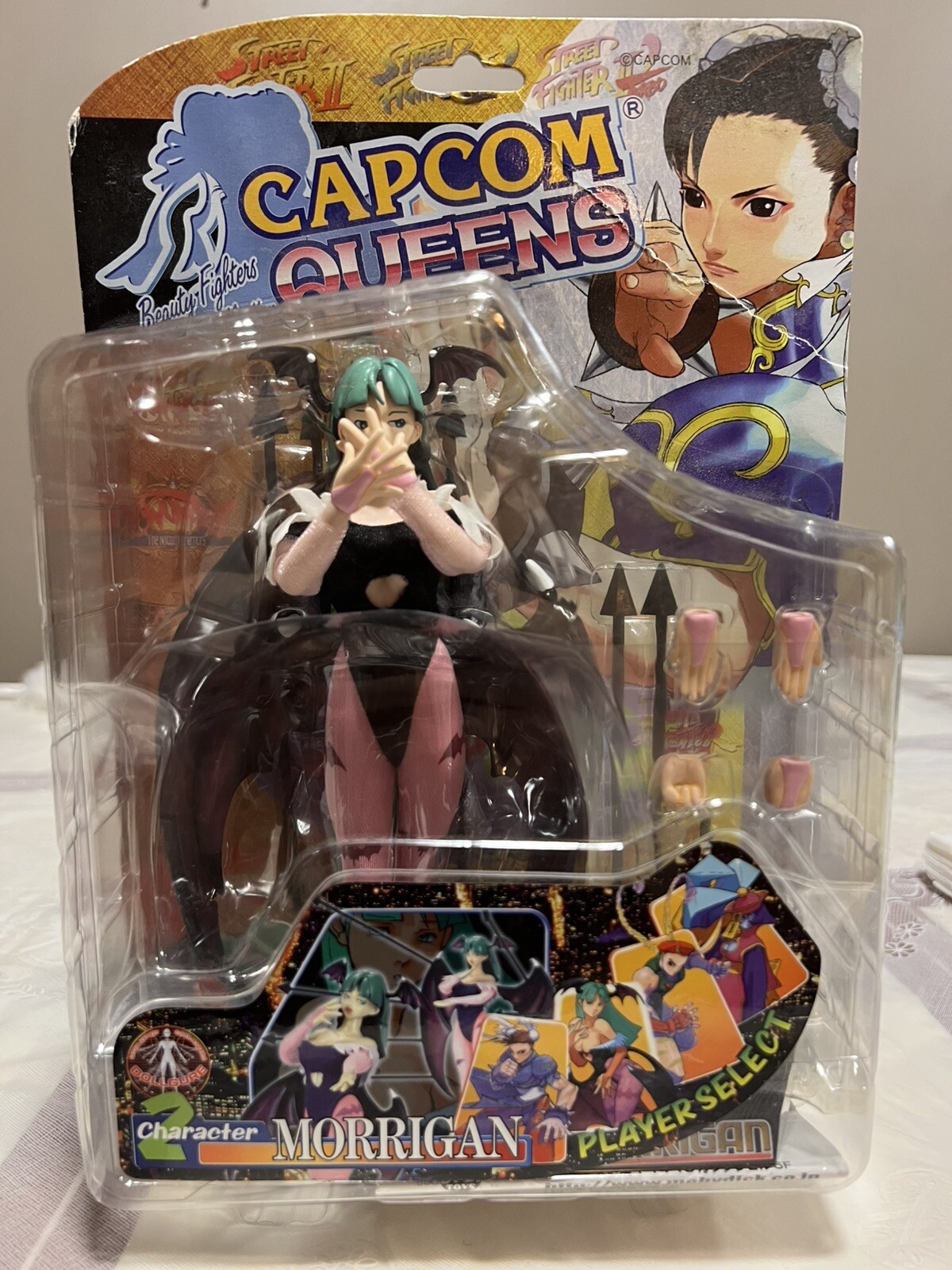 Capcom Queens Darkstalkers Morrigan Figure Moby Dick Toys New | eBay