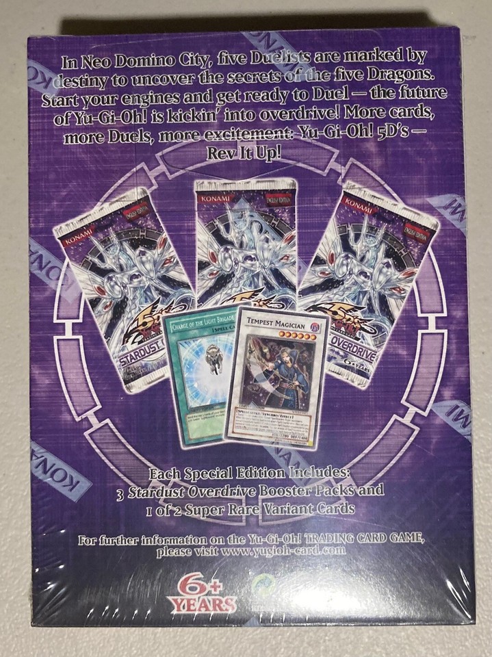 Yu Gi Oh! TCG 5D's Stardust Overdrive Special Edition English Brand New ...