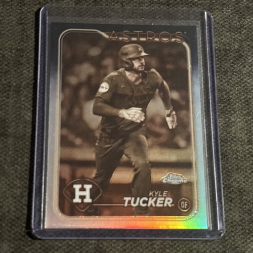 2024 Topps Chrome Sepia Refractor Kyle Tucker #112 Houston Astros | eBay