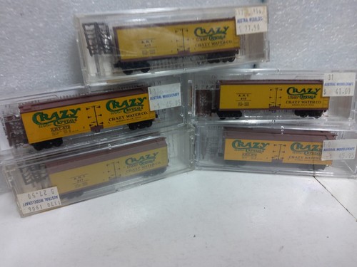 N SCALE MICRO TRAINS 40 FT.WOOD REEFER CRAZY WATER CRYSTALS X 5 | eBay