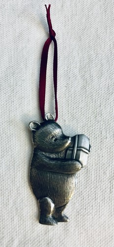Vintage 1993 Disney Danforth Pewter Detailed Winnie-the-Pooh Ornament ...