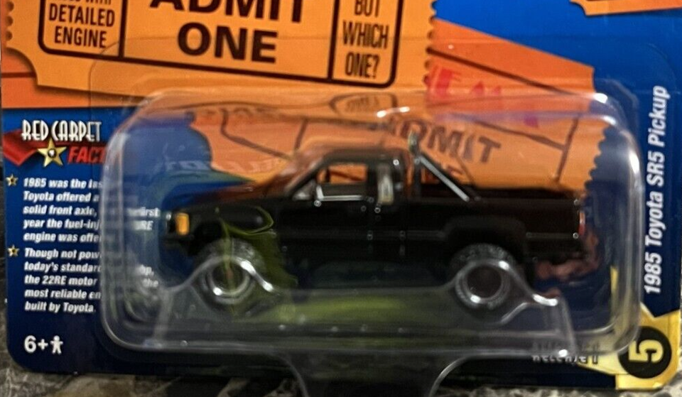 Johnny Lightning MYSTERY MATINEE 1985 TOYOTA SR5 PICKUP Back To The ...