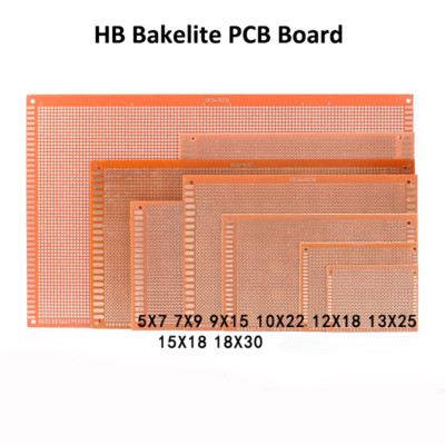 HB Bakelite PCB Board Universal Experimental Circuit Board 5x7 7x9 ...