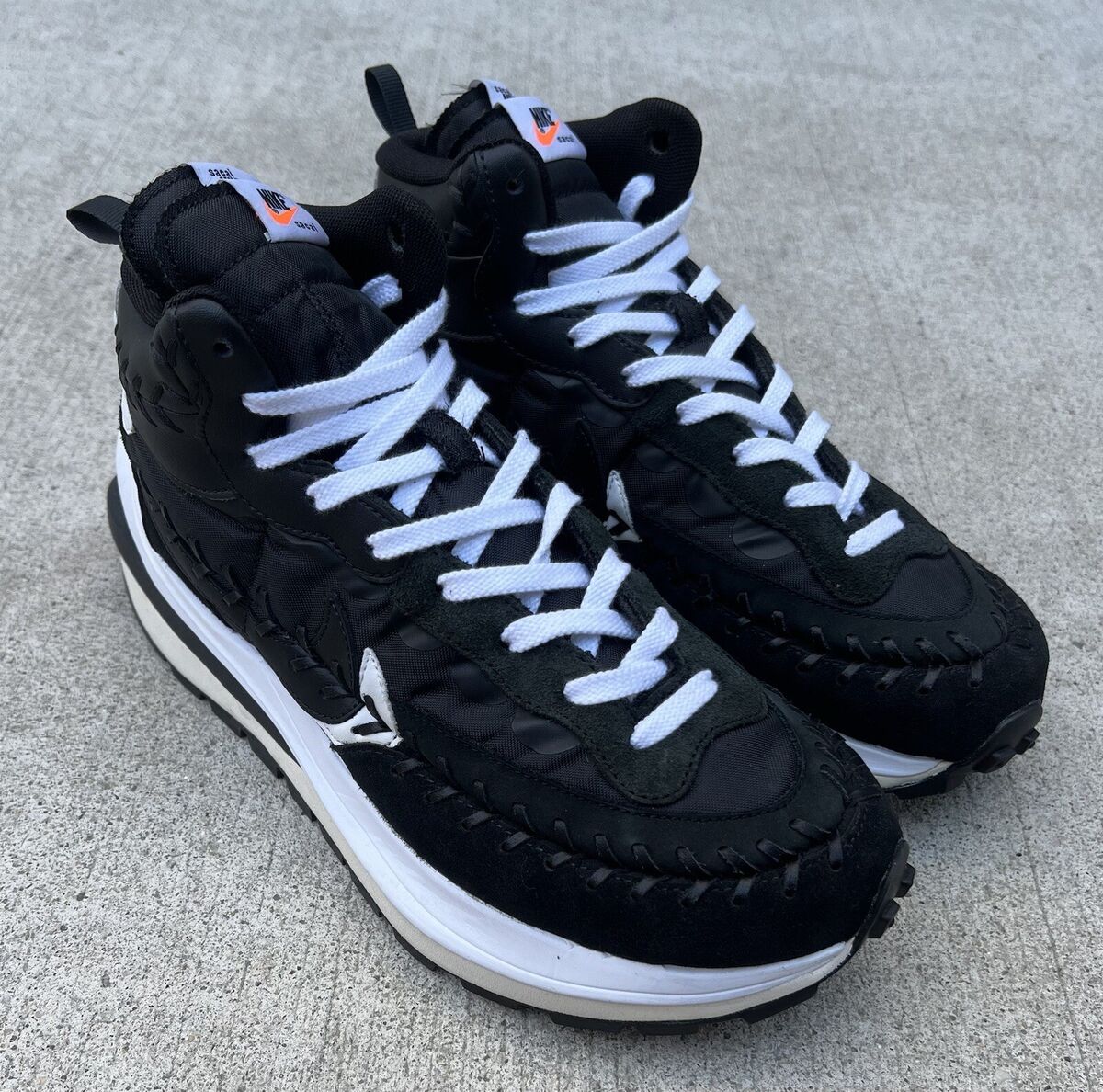 Nike x Sacai x Jean Paul Gaultier VaporWaffle Mix Black Nike x Sacai x Jean Paul Gaultier VaporWaffle Mix Black