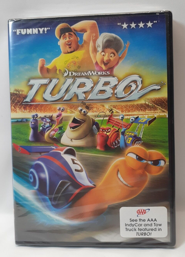 Turbo DVD (2013 DreamWorks) Animated - Rated G - Brand New | eBay