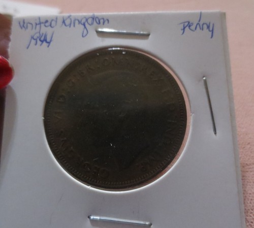 1944 UK Great Britain 1 One Penny King Georgivs VI Large Coin UK23 | eBay