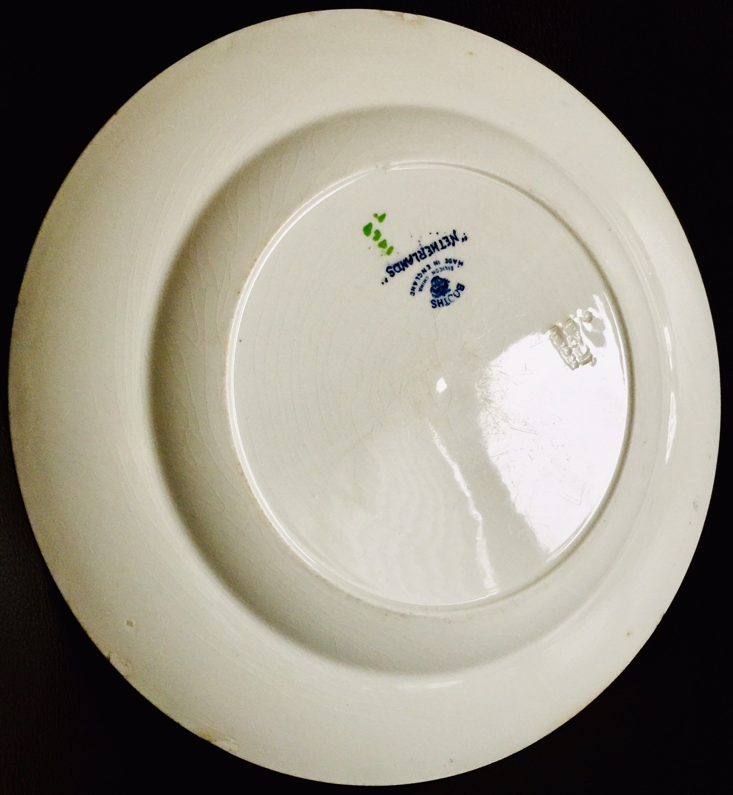 Antique 1906 Booths Pottery "Netherlands” Silicon China 10.5"/27cm ...