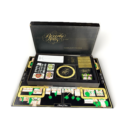 COMPLETE! Vtg 1979 Beverly Hills Wealth & Status Osobo Monopoly Style ...