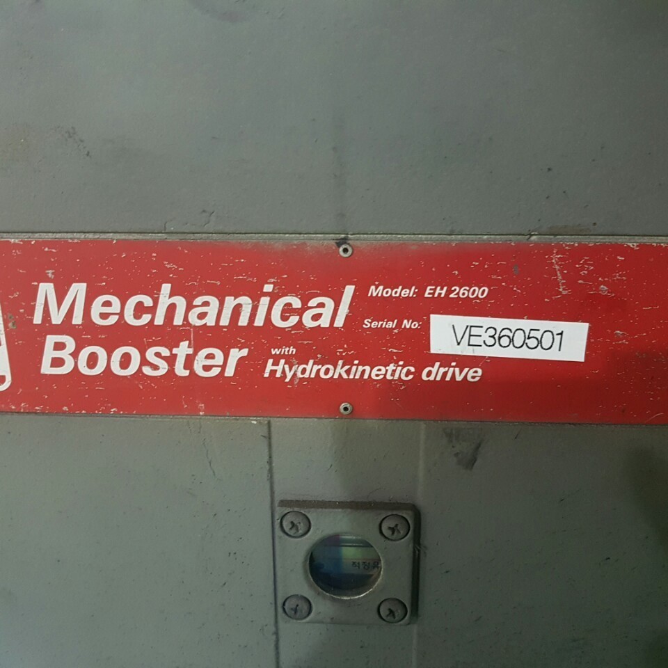 000-1101 EDWARDS EH2600 (#1) MECHANICAL BOOSTER VACUUM PUMP ASIS | eBay