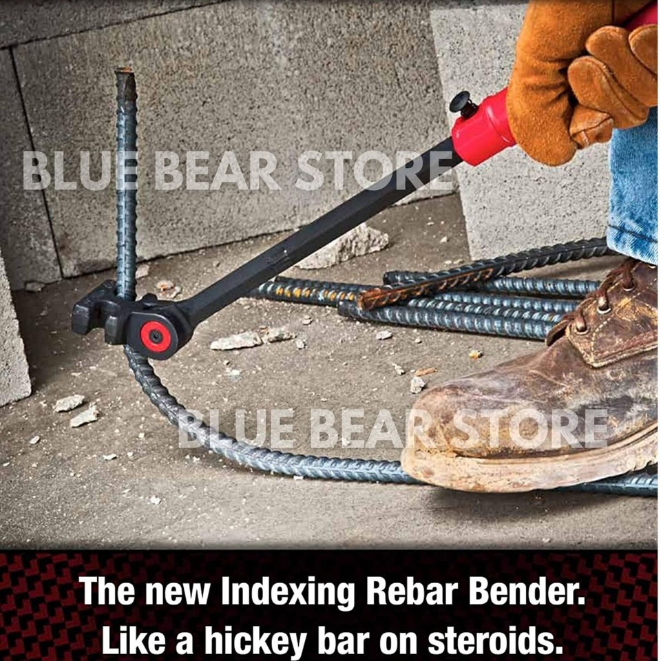 Solid Rebar Bender Hickey Bar for Bending #3 #4 3/8” 1/2” Extendable ...