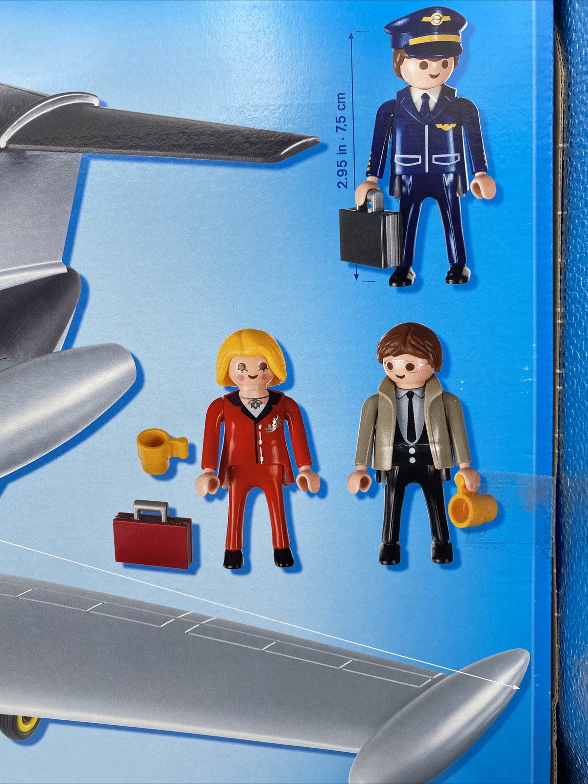 PLAYMOBIL City Life Private Jet Airplane 41pc Playset 5619 for sale ...