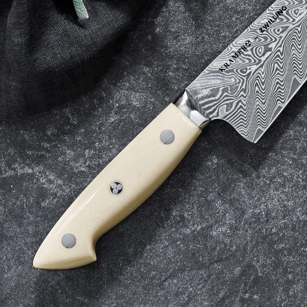 Zwilling Bob Kramer CUMULUS 7inch 180mm Santoku Knife Made in Japan ...
