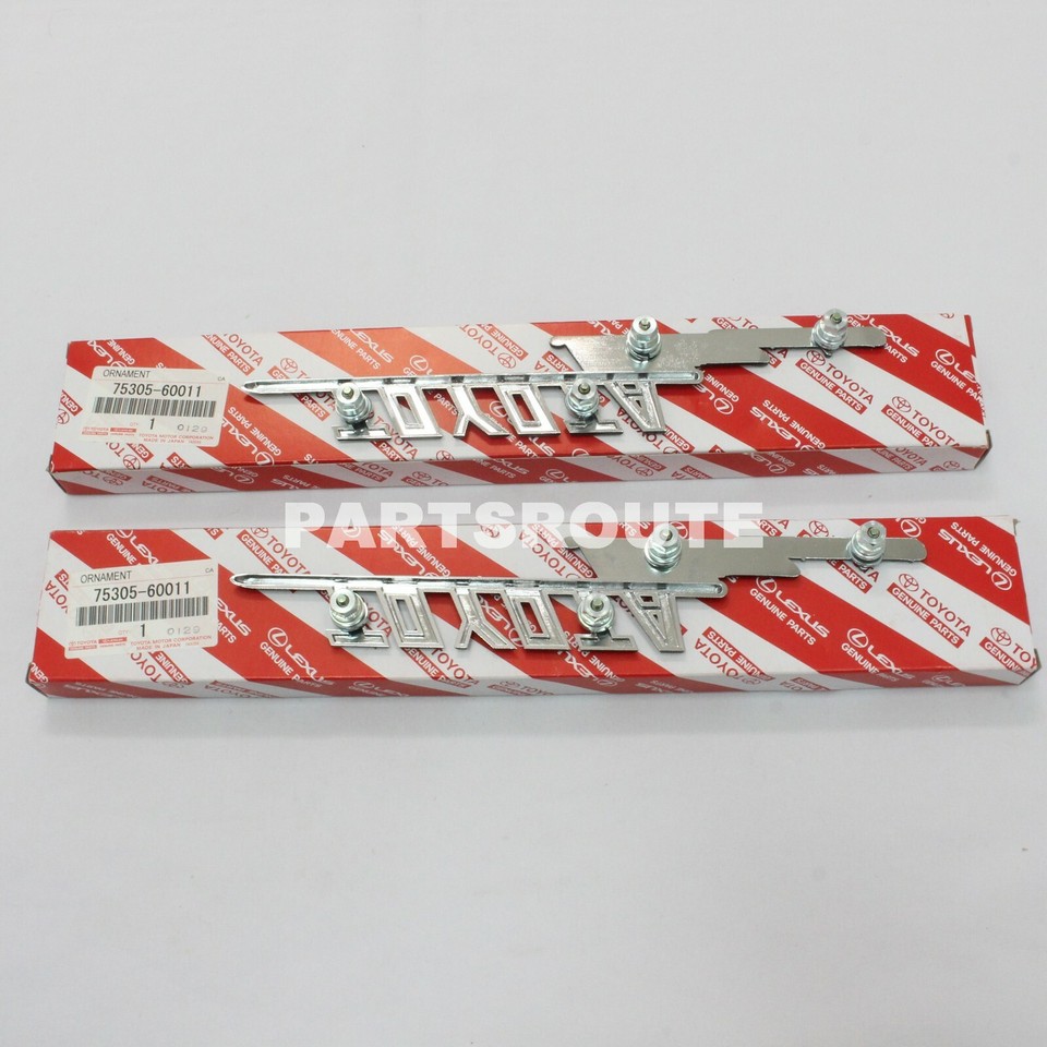 Toyota Land Cruiser FJ40 FJ42 FJ43 FJ45 HJ OEM Front Fender Emblem ...