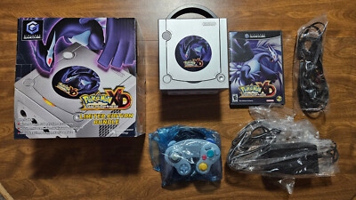 Pokemon XD Gale of Darkness Nintendo GameCube Console Bundle w/ Box ...