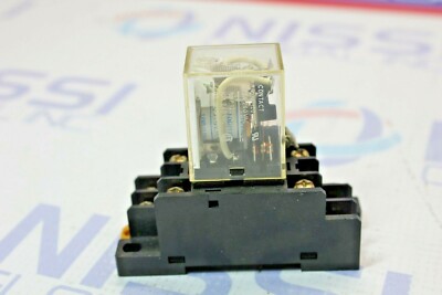 OMRON LY2N RELAY WITH BASE 2-M4X10 | eBay