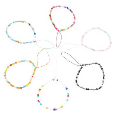 6 Pcs Phone Chain Strap Decorative Lanyard Decorations Cell Wrist ...
