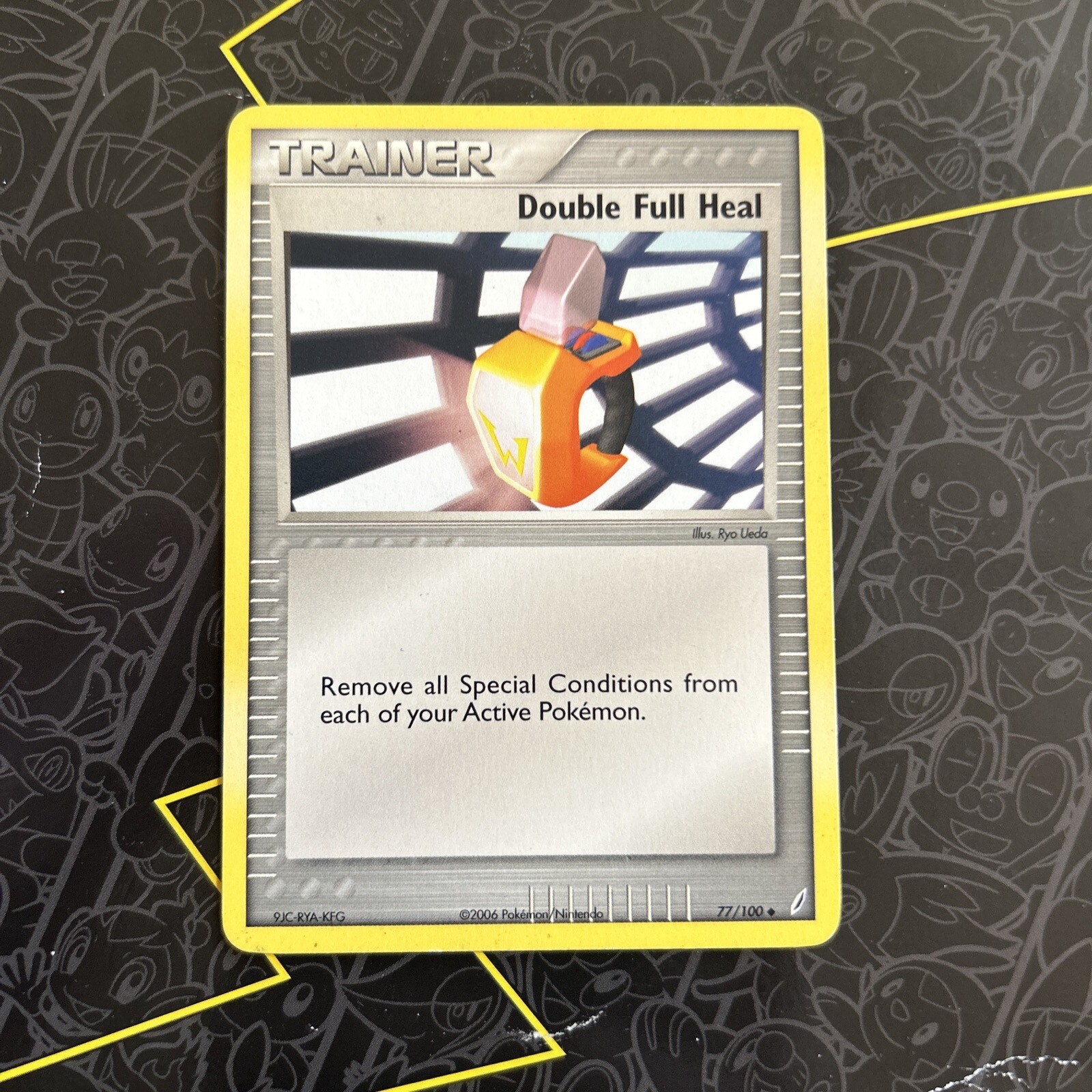 Pokemon Card Double Full Heal (EX Crystal Guardians) 77/100 Non-Holo D3 ...