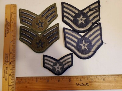 LOT OF 5 ORIGINAL U.S. ARMY Air Force UNIFORM PATCHES Military patch | eBay