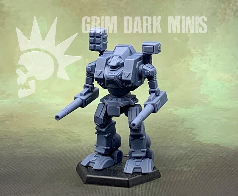 Battletech Scale - Warhammer proxy mech (classic style) - General ...