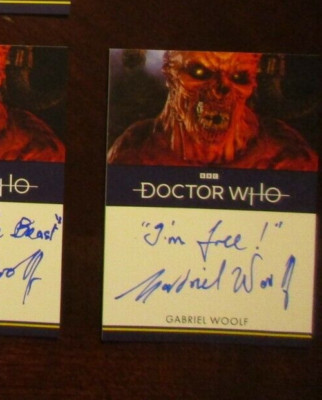 Doctor Who Series 1-4: Gabriel Woolf as Beast Voice Inscription ...