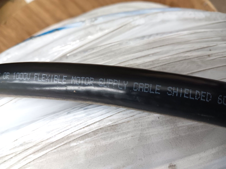 BELDEN 29503 4 Wire Copper Flex Omni Cable VFD 10 AWG SHIELDED, 1000V ...