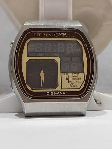 Citizen 41-9516 ALARM CHIME Digi-Ana Vintage Watch for Parts | eBay