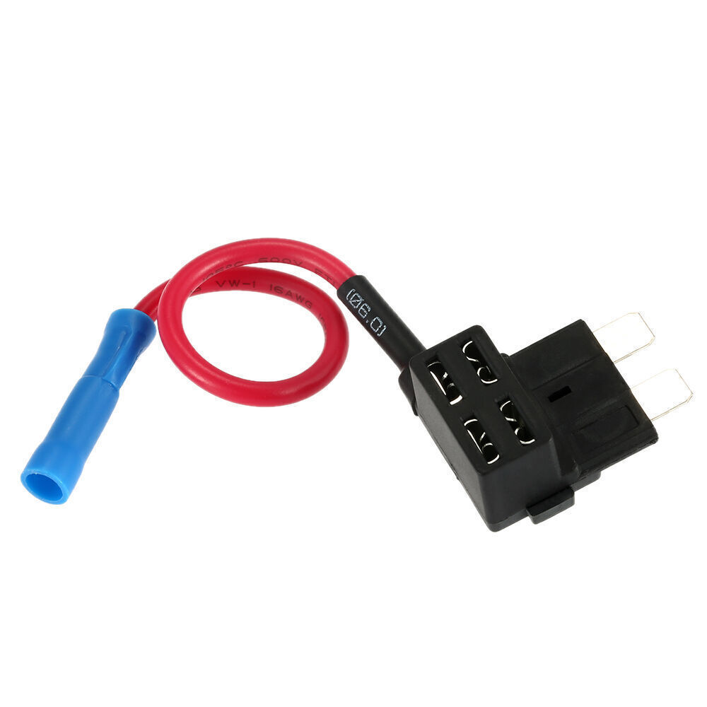 Medium Middle Standard ATO ATC Blade Fuse TAP Dual Circuit Adapter Auto ...