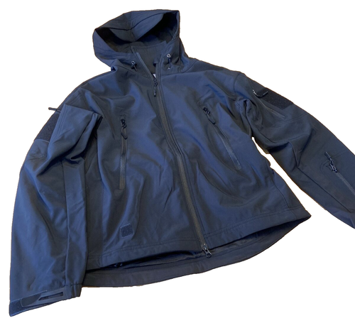 Tactical Series Men's Jacket Small Black Utility Zip-Up Outerwear | eBay