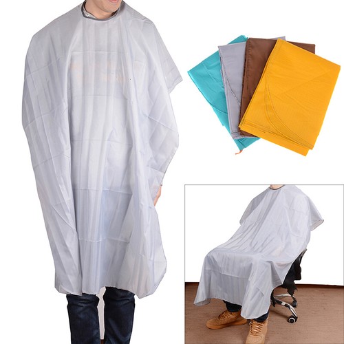 Waterproof hair cutting cape salon hairdressing gown apron barber cloth ...