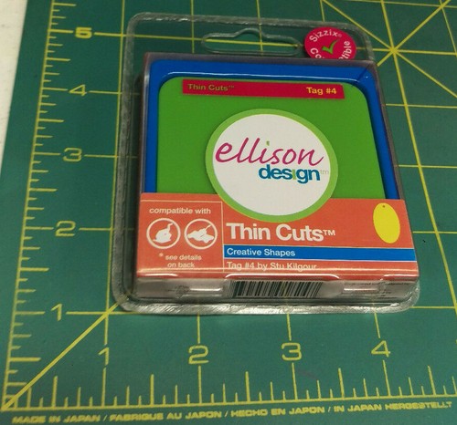Unopened Ellison Design Thin Cuts Tag #4 by Stu Kilgour Creative Shapes ...