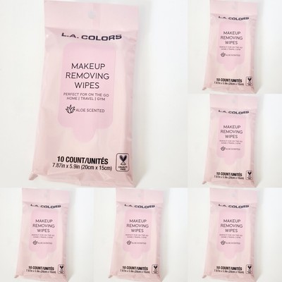 L.A. Colors Makeup Removal Wipes Lot of 6 packs | eBay