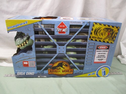 imaginext jurassic world Dominion Giga Dinosaur , Mega Stomp & Rumble ...