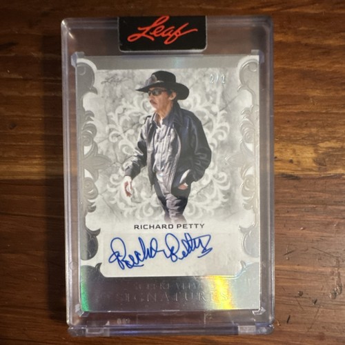 Leaf Superlative Richard Petty Petty Enterprises Card #SS-RP1 Autograph ...