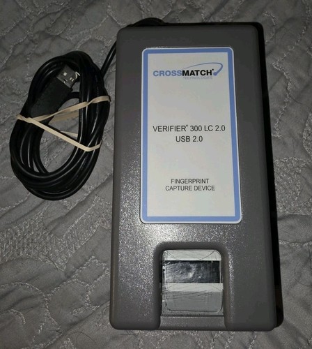 Cross Match Verifier 300 LC 2.0-USB Single Fingerprint Capture Device ...