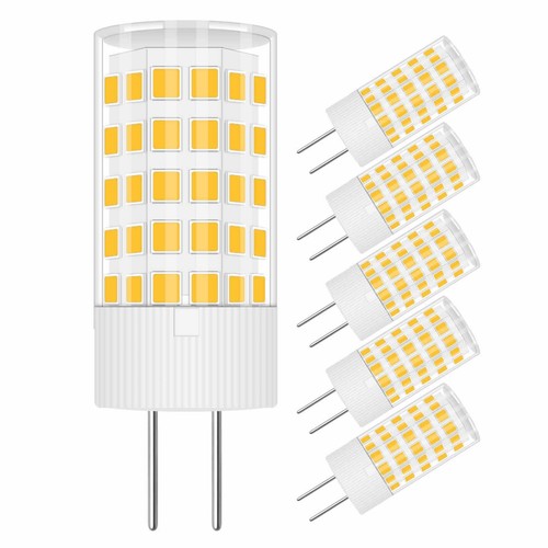 5 Pack G4 12V LED Light Bulbs, 4W (40w 30w Halogen Equivalent) Warm ...