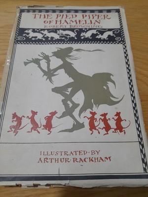 The Pied Piper of Hamelin ARTHUR RACKHAM 1st First 1939 Edit | eBay