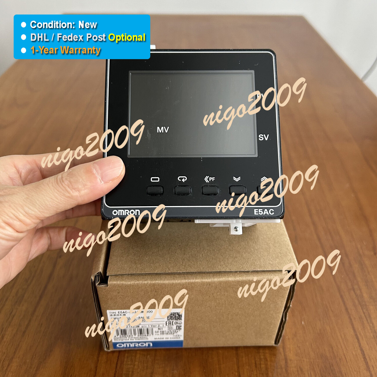 1PC New Original Omron E5AC-CX3ASM-800 Temperature Controller AC100-240V 50/60Hz | eBay