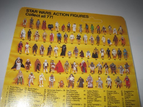 Star Wars-Return of the Jedi-The Emperor-77 Card Unpunched | eBay