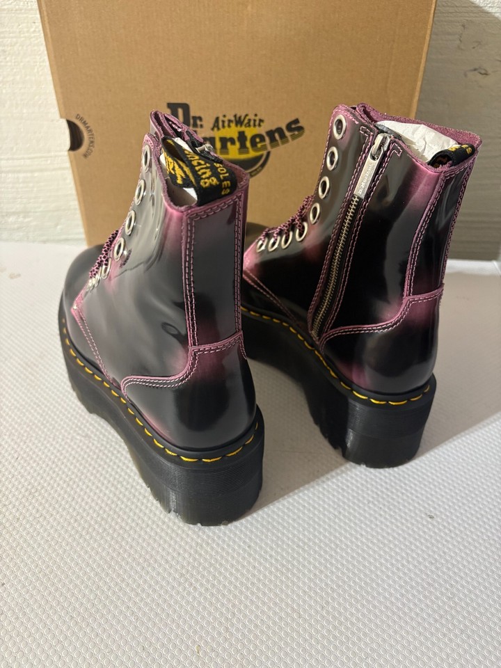 JADON MAX DISTRESSED LEATHER PLATFORMS IN FONDANT PINK MSRP$300 Vibrant ...