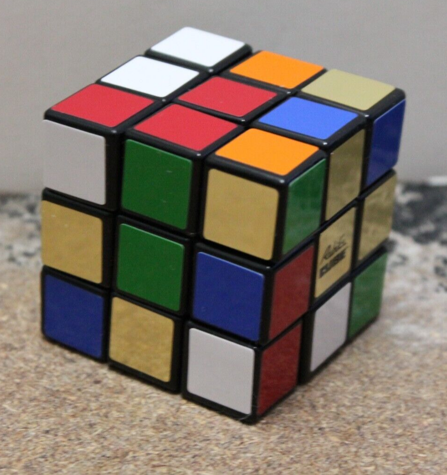 Genuine Rubik's Cube, 50th anniversary, gold retro edition | eBay